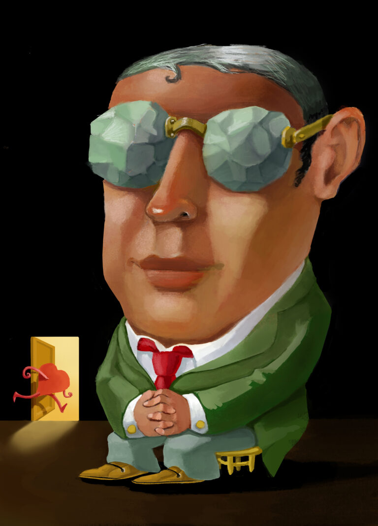 Stone glasses - Museum of Crypto Art